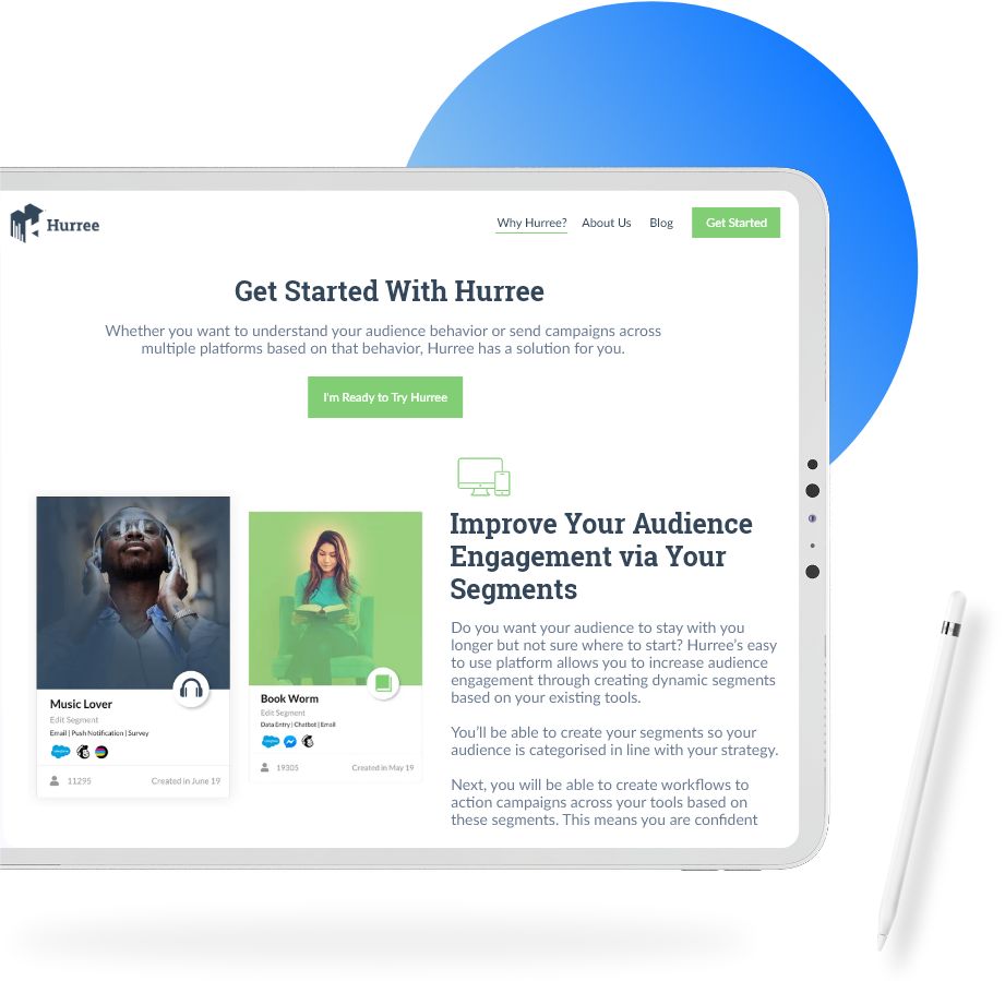 Hurree- Market Segmentation App