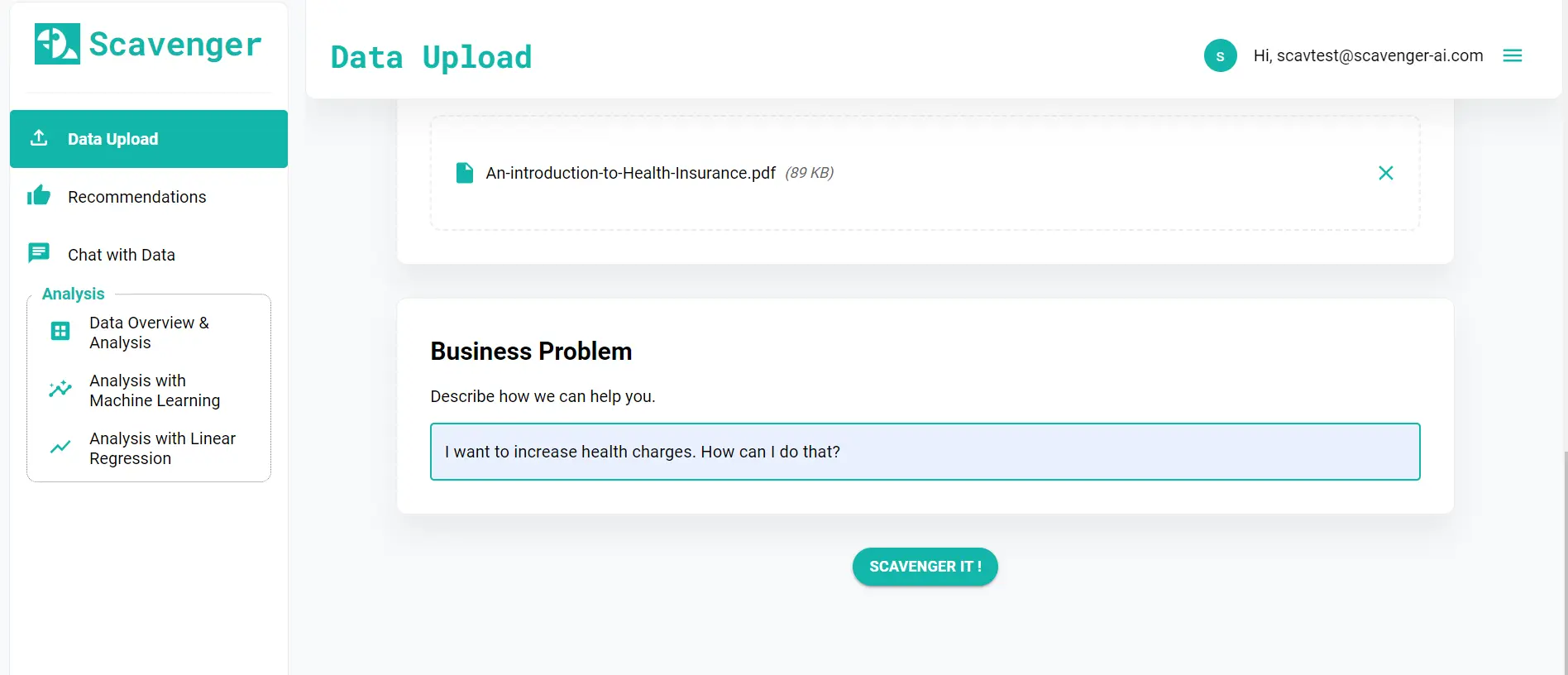 Generative AI Data Analysis & Query Generation | QSS