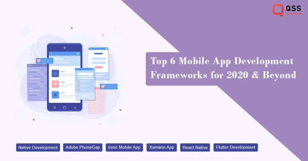 Top 6 Mobile App Development Frameworks for Developers